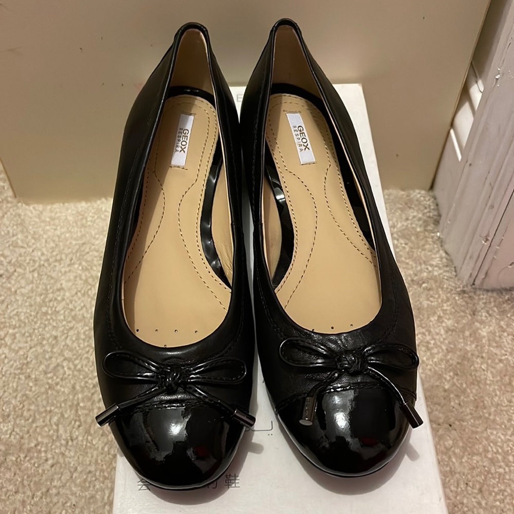 Geox Respira D Lola Nappa Ballet Flat - Gem